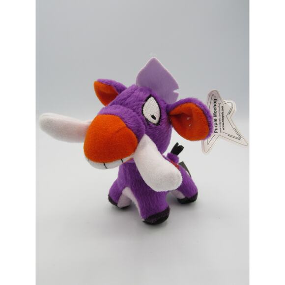 Neopets | Toys | New W Tags Purple Moehog Plush Neopets Limited Edition ...